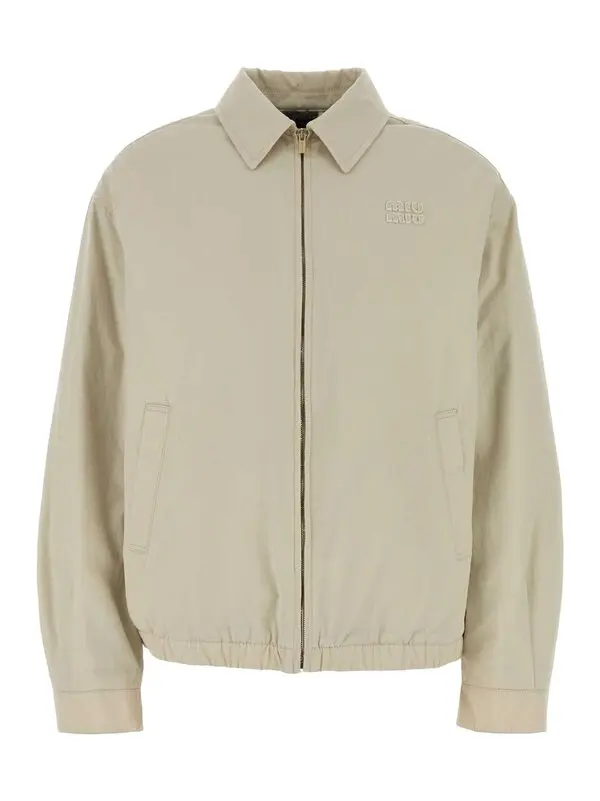 Miu Miu Cotton Jacket - White