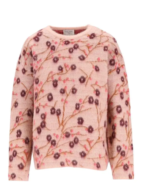FORTE_FORTE Cherry Blossom T-shirt - Multicolor