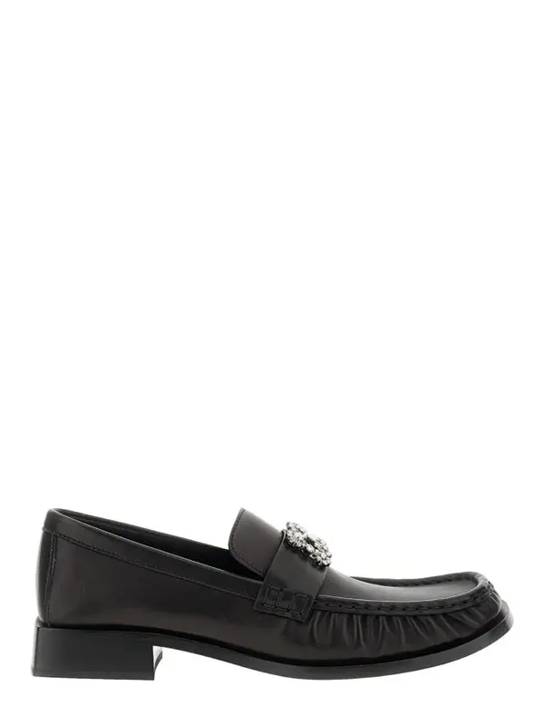 ROGER VIVIER Leather Loafers - Multicolor