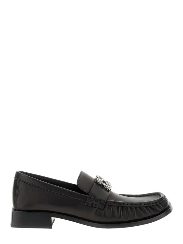ROGER VIVIER Leather Loafers - Multicolor