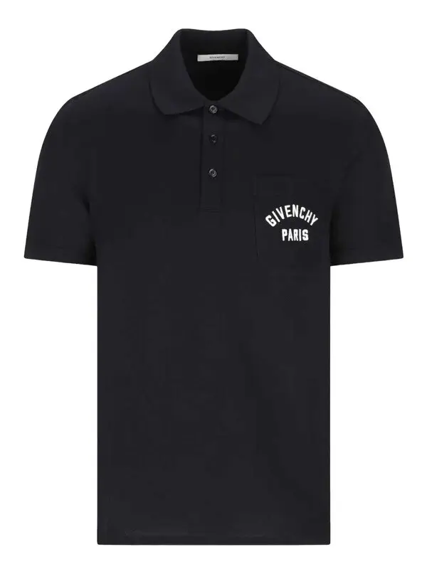 Givenchy Logo Polo - Blue