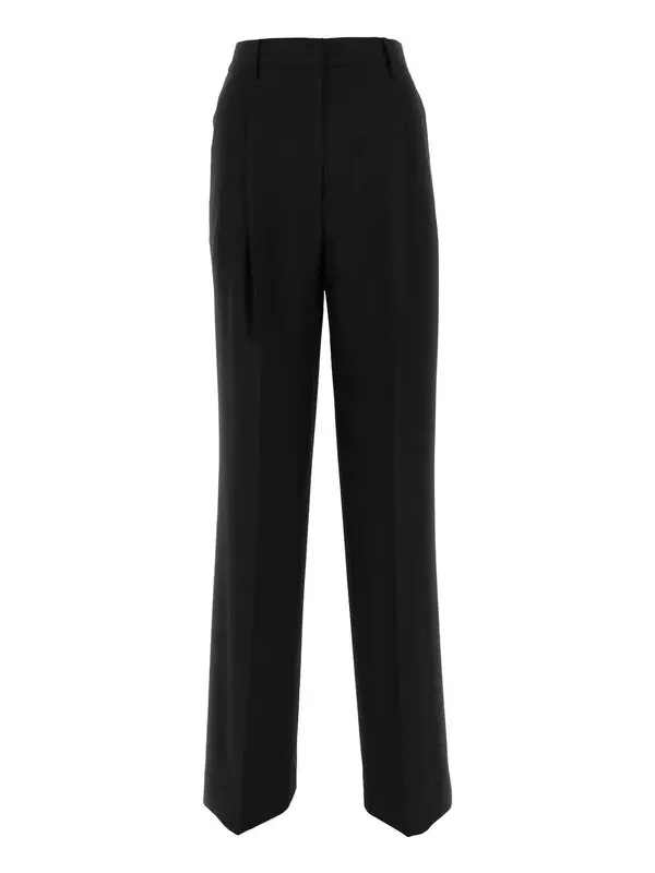 Burberry Tailored Wide-leg Trousers - Multicolor