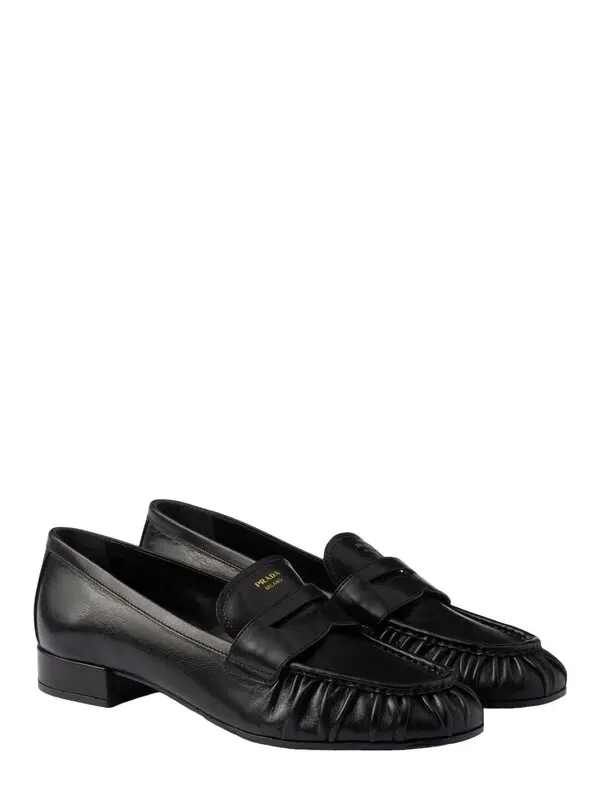 Prada Bufalo Loafer - Black