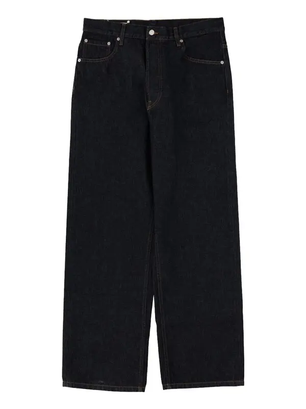 Dries Van Noten Pine Denim Trousers - Blue