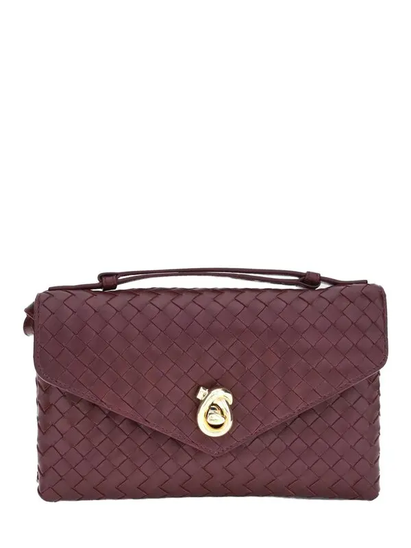 Bottega Veneta Knot Lock Bag - Red