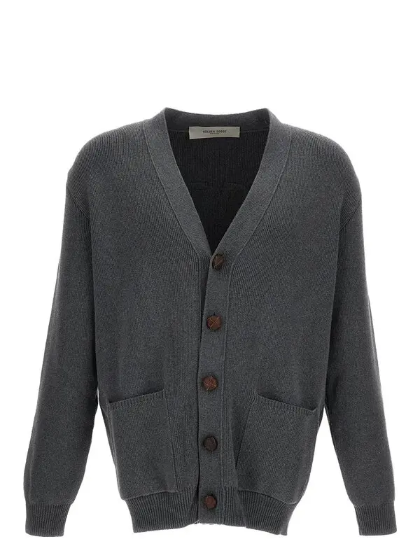 GOLDEN GOOSE Golden M's Knit Cardigan - Multicolor