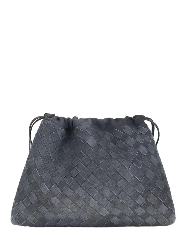 Bottega Veneta Intrecciato Suede Dustbag - Gray