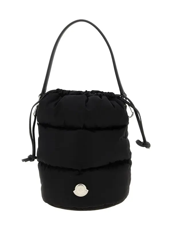 Moncler Caradoc' Bucket Bag - Black