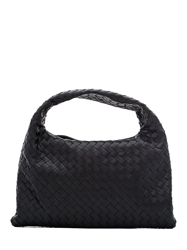 Bottega Veneta Intrecciato Leather Hobo Bag - Multicolor
