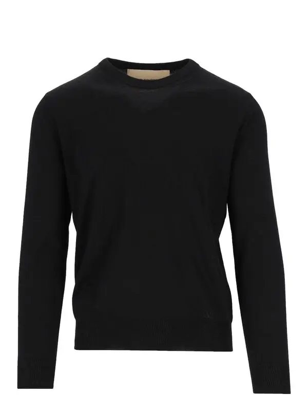 Valentino Garavani Vlogo Signature Wool Sweater - Black