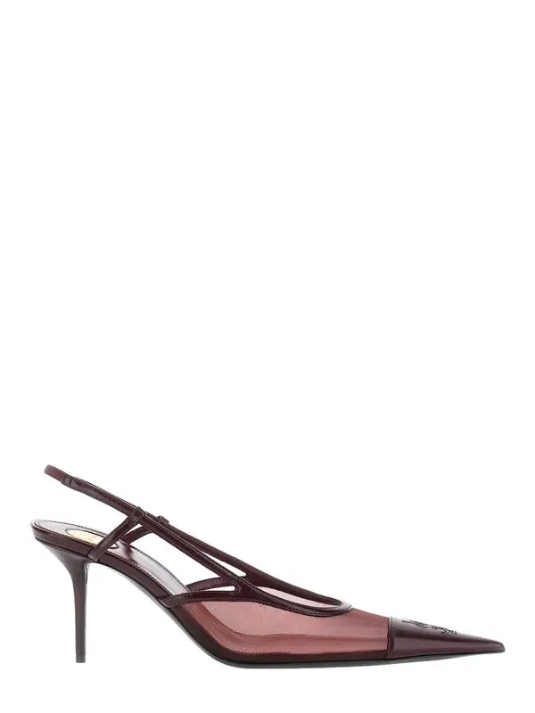 Saint Laurent Renee Pointed Pumps - Multicolor
