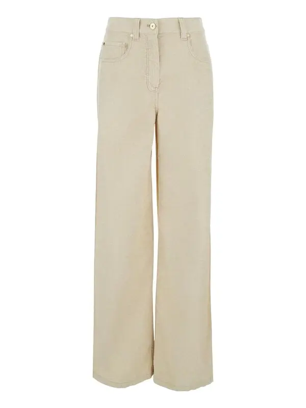 Brunello Cucinelli Velvet Pants - Multicolor