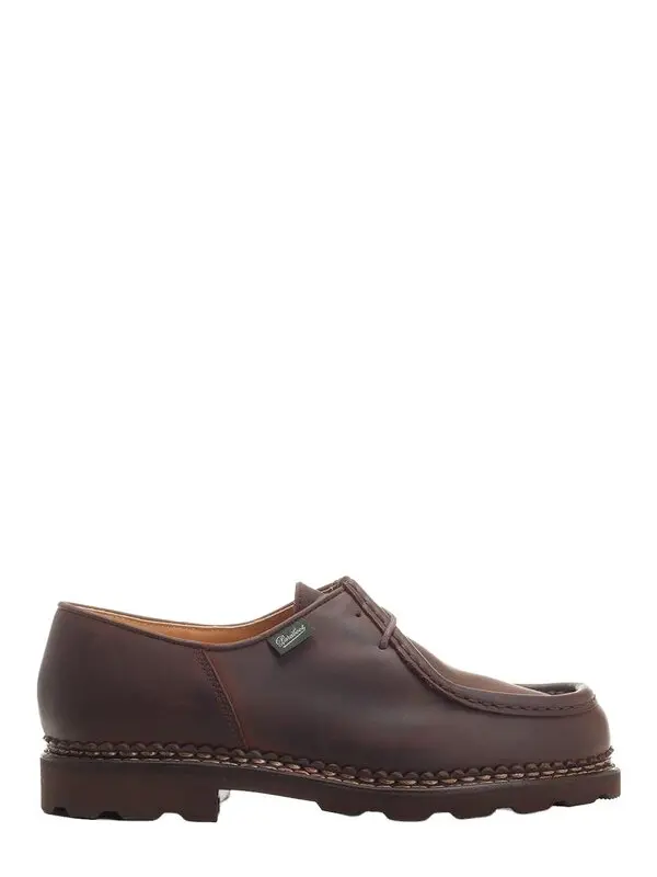 Paraboot Michael Nubuck Derby Shoes - Brown