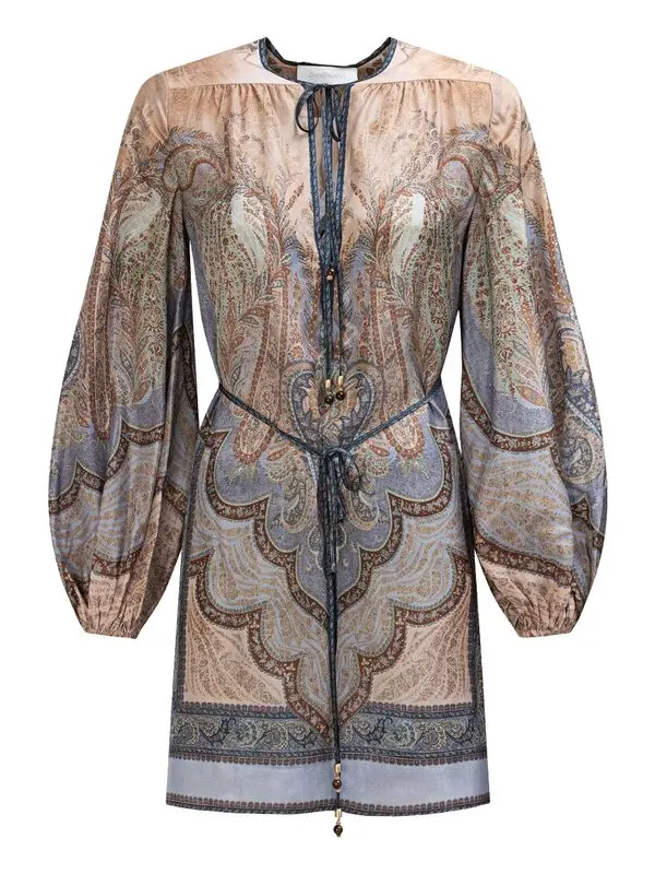 Zimmermann Silk Wanderlust Tunic - Multicolor