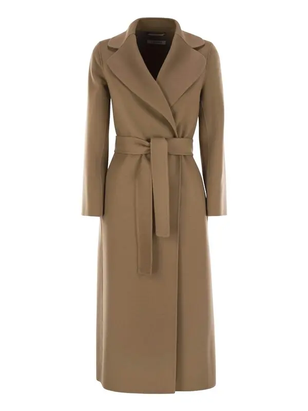 Max Mara Poldo Wool Coat - Brown