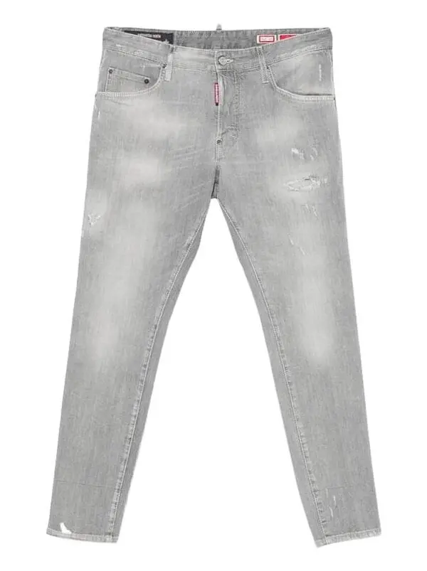 Dsquared2 Cotton Slim-fit Jeans - Gray