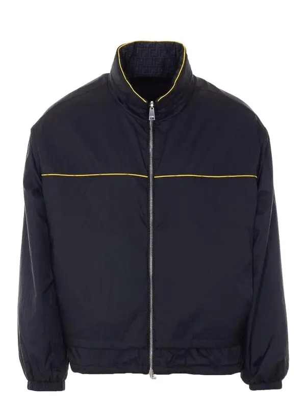 Fendi Reversible Ff Windbreaker - Black