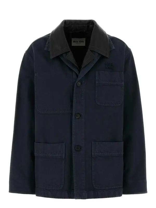 Miu Miu Denim Jacket - Blue