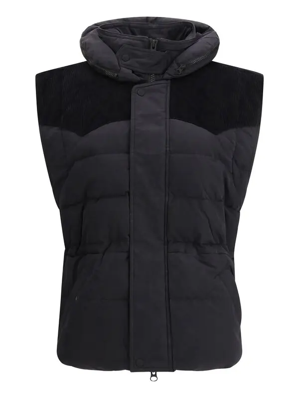 Isabel Marant Étoile Olfa Padded Gilet - Black