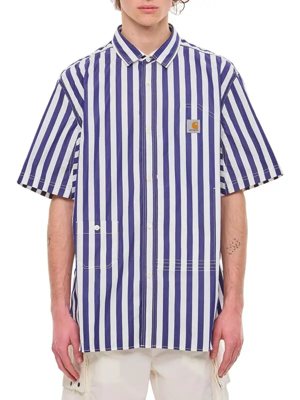 Junya Watanabe Short Sleeve Stripes Shirt Carhartt Wip - Multicolor