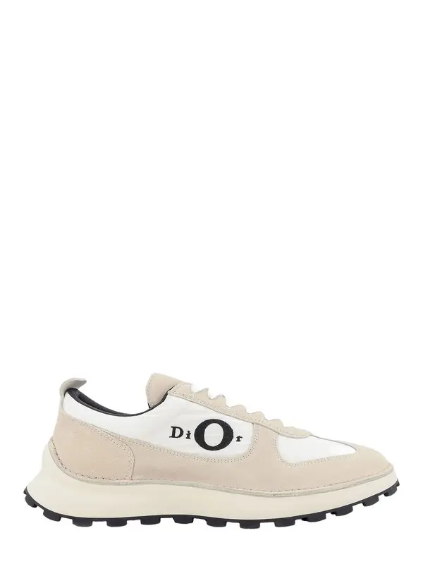 Dior Squash Technical Fabric And Suede Sneakers - Multicolor