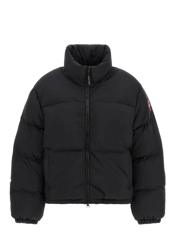 Canada Goose Matte Finish Down Puffer Jacket - Black