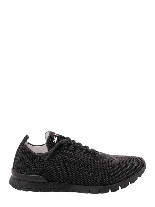 Kiton Lace-up Sneakers - Black