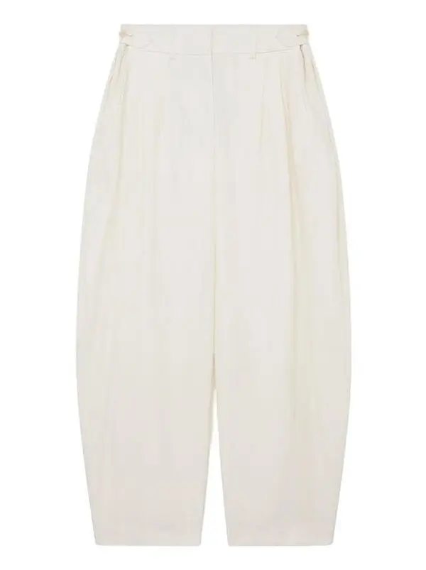 Stella McCartney Pleated Wide Leg Trousers - Multicolor
