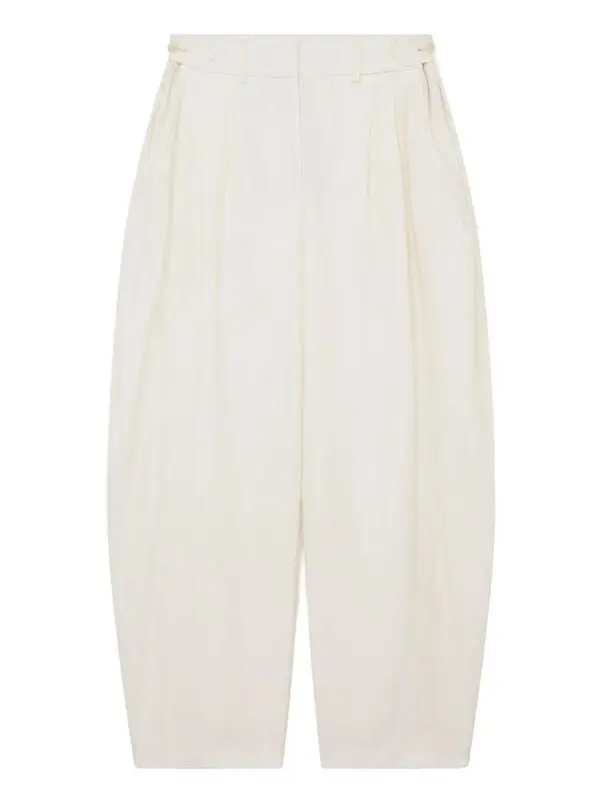 Stella McCartney Pleated Wide-leg Trousers - Multicolor