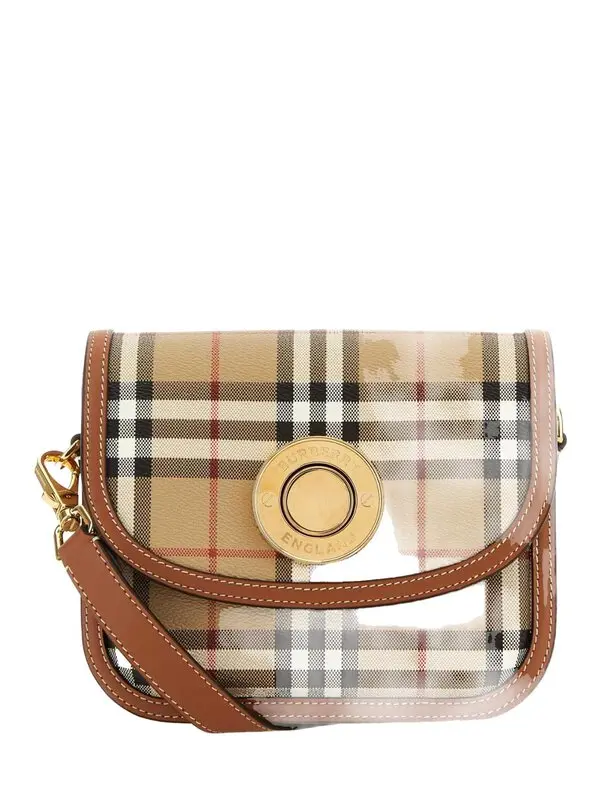 Burberry Printed Canvas Small Elizabeth Shoulder Bag - Multicolor