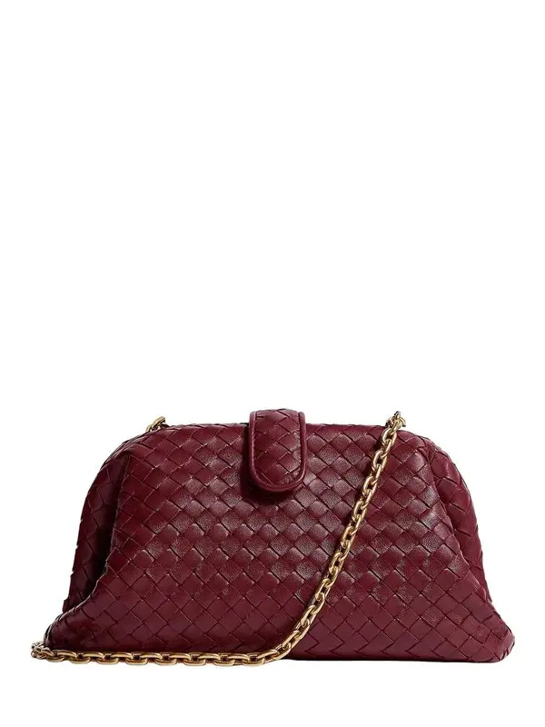 Bottega Veneta Lauren 1980 Intrecciato Leather Handbag - Multicolor