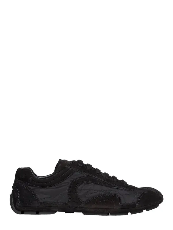 Prada Calzature Black Montecarlo Re-edition 2005 Sneakers - Multicolor