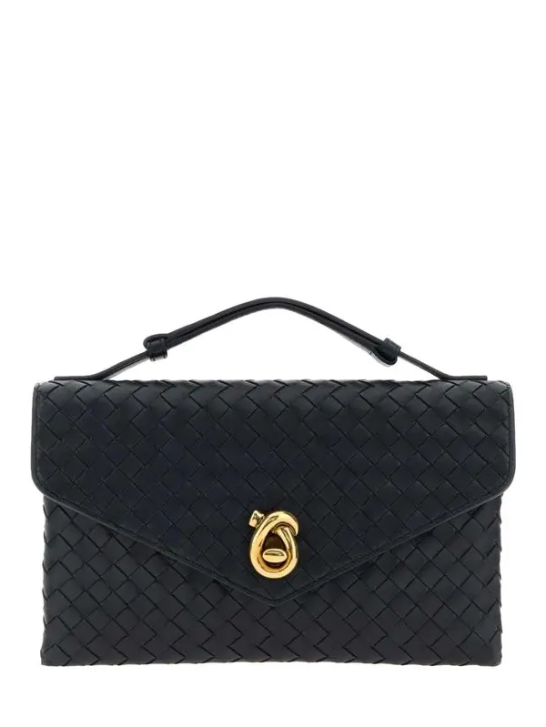 Bottega Veneta Knot Lock Bag - Blue