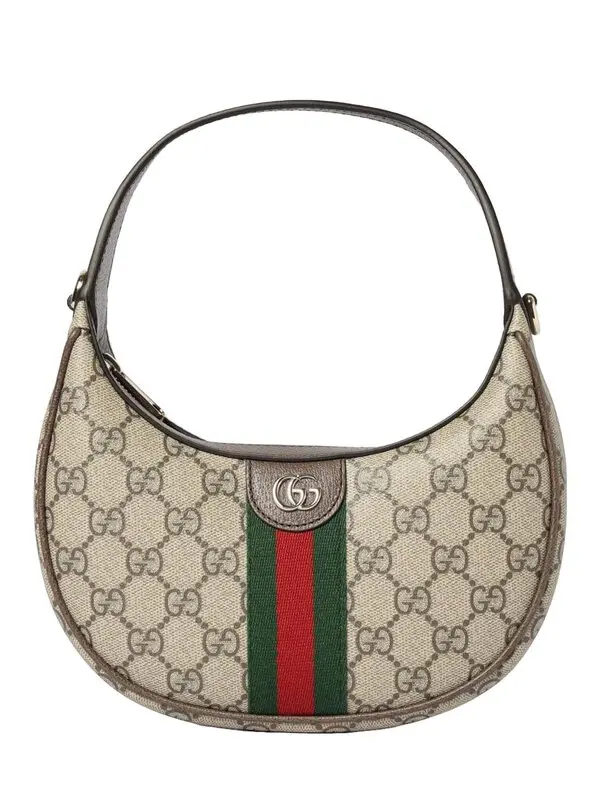 Gucci Small Ophidia Shoulder Bag - Cream