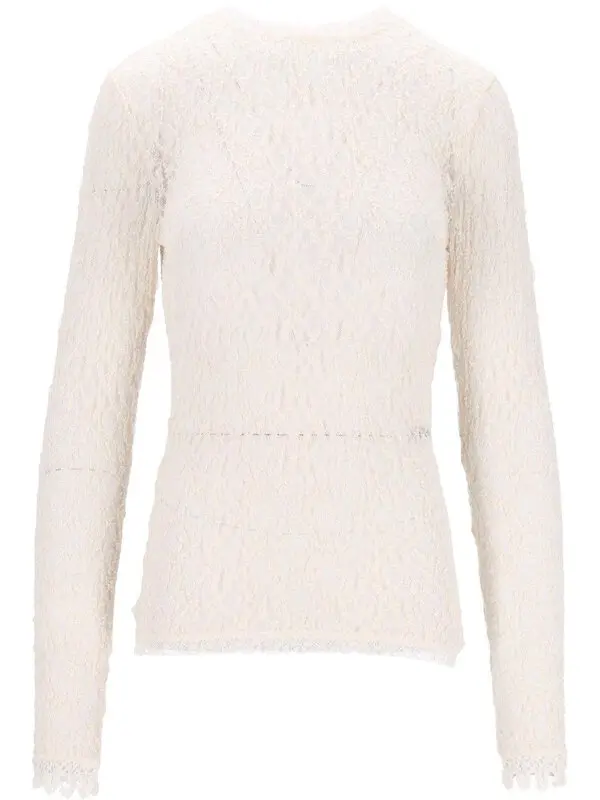 Isabel Marant Étoile Brany-gb Lace Top - White