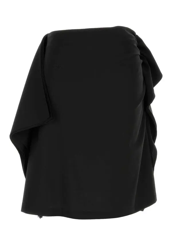 Loewe Wool Skirt - Black