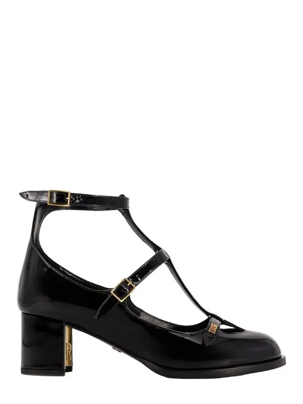 Dior Aime Patent Leather Mary Jane Pumps - Multicolor