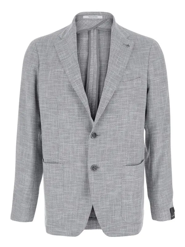 Tagliatore Single-breasted Tailored Jacket - Gray