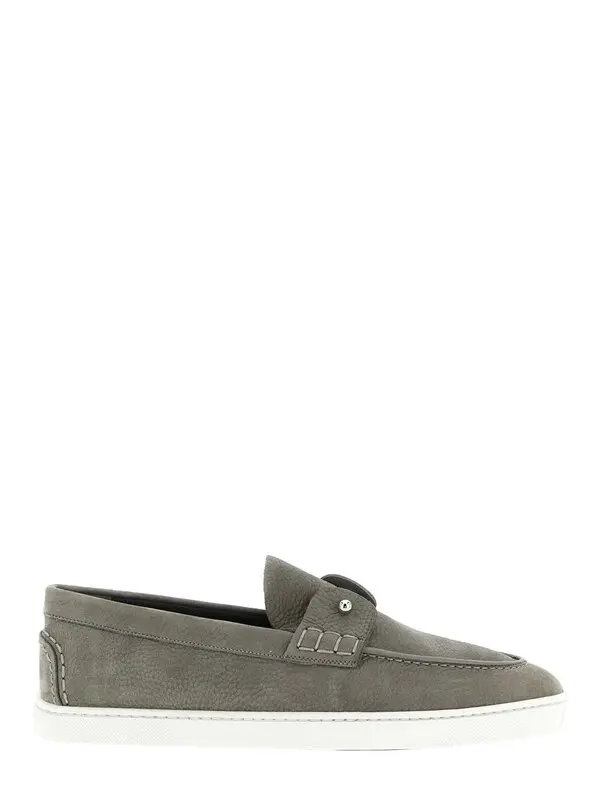 CHRISTIAN LOUBOUTIN Loafers Grey - Gray