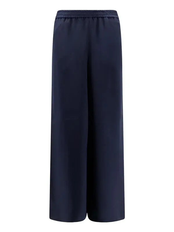 Max Mara Silk Wide Leg Trousers - Multicolor