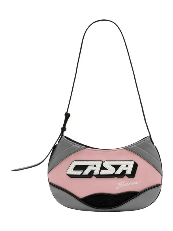 Casablanca Slim Biker Crossbody Bag - Multicolor