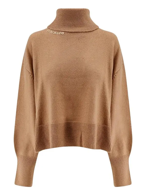 Axel Arigato Wool Blend Turtleneck Sweater - Multicolor