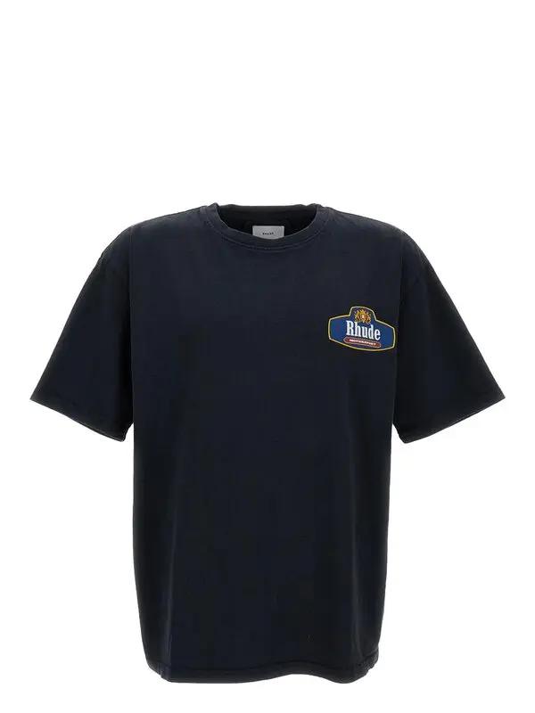 Rhude Racing Crest Tee - Multicolor