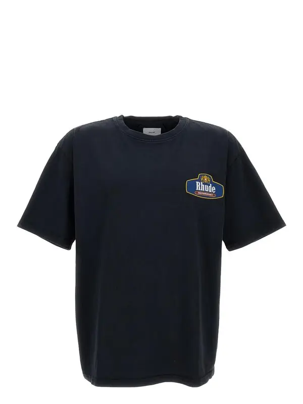 Rhude Racing Crest Tee - Multicolor