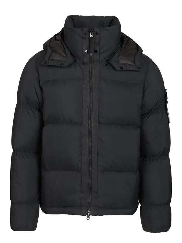 Stone Island 6.6 Ripstop Nylon Cordura Down Jacket - Blue