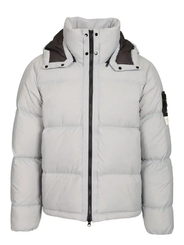 Stone Island 6.6 Ripstop Nylon Cordura Down Jacket - Gray