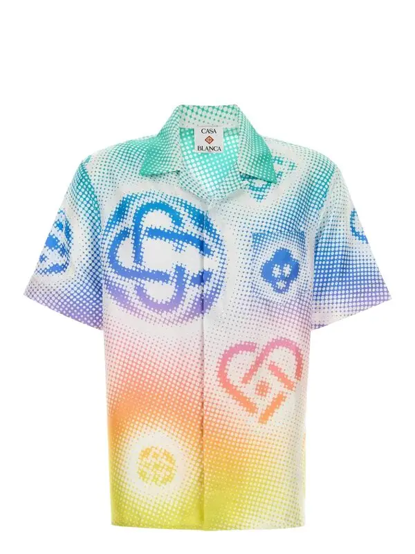 Casablanca Printed Silk Shirt - Multicolor