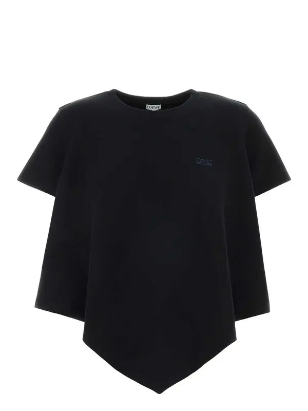 Loewe Cotton Blend T-shirt - Black