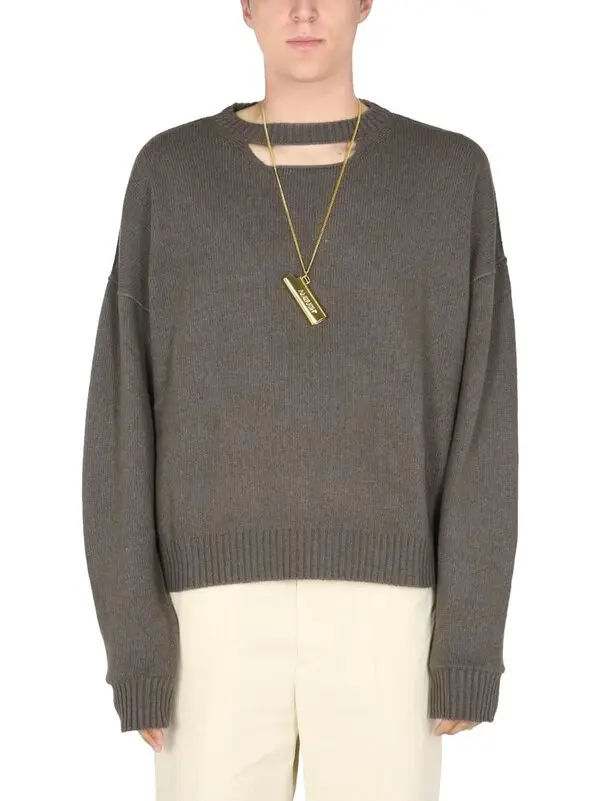 AMBUSH Oversize Fit Sweater - Multicolor