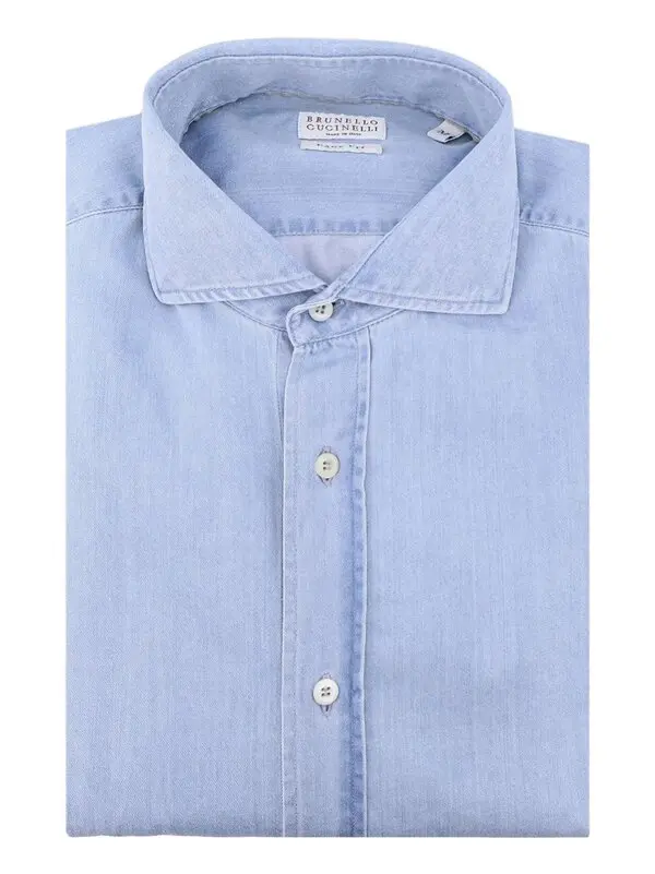 Brunello Cucinelli Cotton Shirt - Multicolor